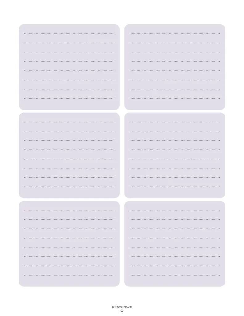 Digital Notebook Paper - 40+ FREE Colorful Lined Notes PDFs