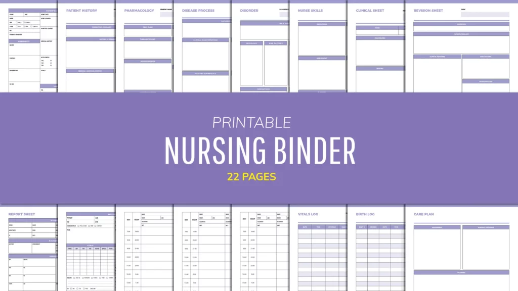 FREE Nurse Report Sheets - 18 Nurse Brain Patient Sheets PDF