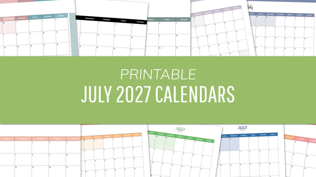 Print Blame - FREE Printable Templates - Calendars, Planners & Logs